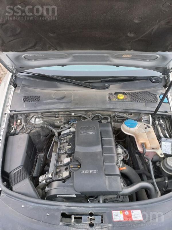 Pelēks Audi A6 2007 Ventspils, ar dzinēja tilpumu 2.00 L un nobraukumu 198 tūkst. km par 2750 €, foto 9 vietnē AUTOMOTO.COM.LV