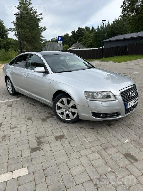 Pelēks Audi A6 2007 Rēzekne, ar dzinēja tilpumu 3.00 L un nobraukumu 365 tūkst. km par 2895 €, foto 1 vietnē AUTOMOTO.COM.LV