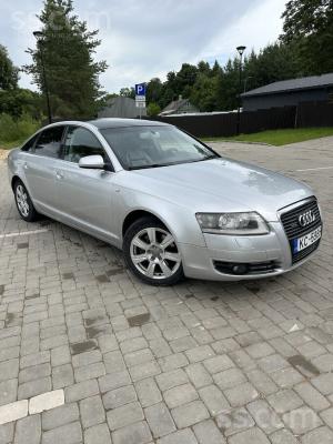 Pelēks Audi A6 2007 Rēzekne, ar dzinēja tilpumu 3.00 L un nobraukumu 365 tūkst. km par 2895 €, foto  vietnē AUTOMOTO.COM.LV