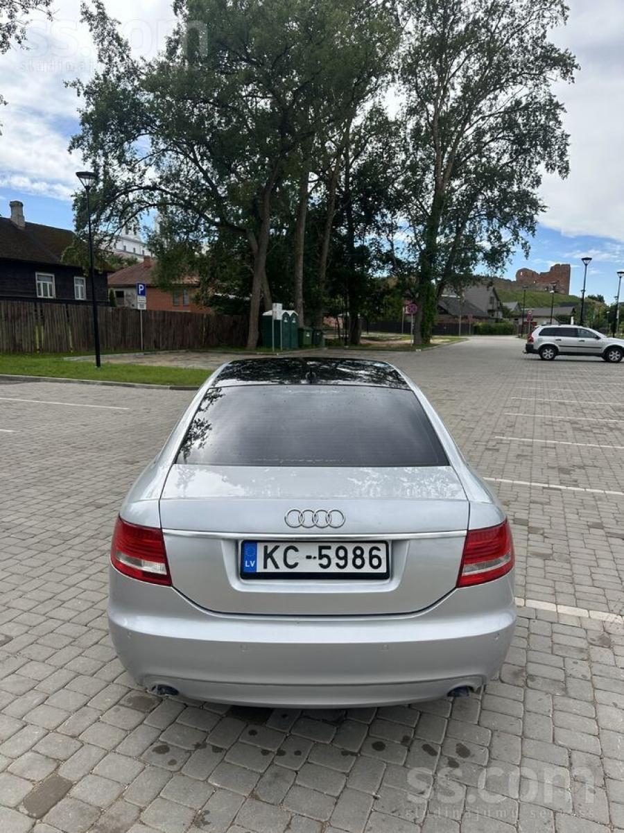 Pelēks Audi A6 2007 Rēzekne, ar dzinēja tilpumu 3.00 L un nobraukumu 365 tūkst. km par 2895 €, foto 4 vietnē AUTOMOTO.COM.LV