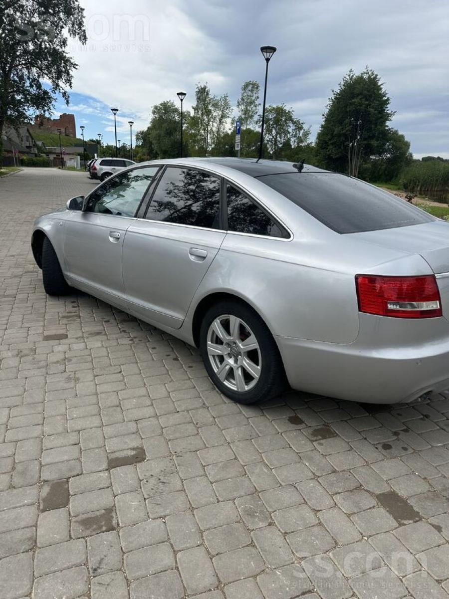 Pelēks Audi A6 2007 Rēzekne, ar dzinēja tilpumu 3.00 L un nobraukumu 365 tūkst. km par 2895 €, foto 5 vietnē AUTOMOTO.COM.LV