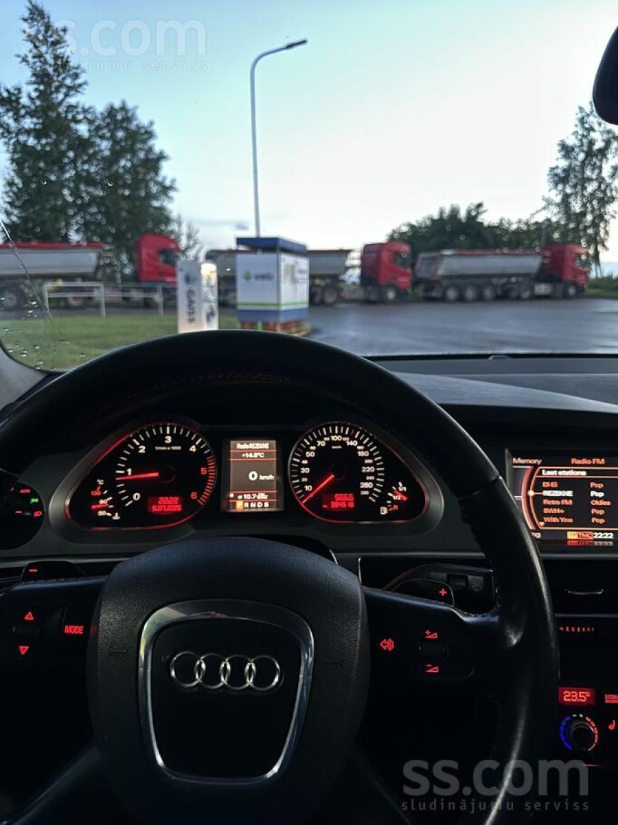 Pelēks Audi A6 2007 Rēzekne, ar dzinēja tilpumu 3.00 L un nobraukumu 365 tūkst. km par 2895 €, foto 7 vietnē AUTOMOTO.COM.LV