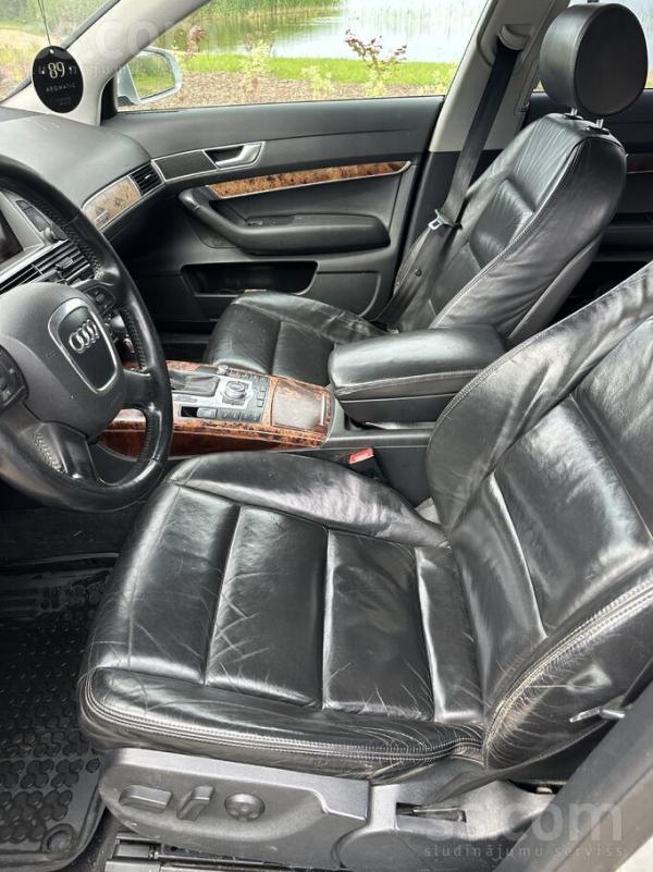 Pelēks Audi A6 2007 Rēzekne, ar dzinēja tilpumu 3.00 L un nobraukumu 365 tūkst. km par 2895 €, foto 7 vietnē AUTOMOTO.COM.LV