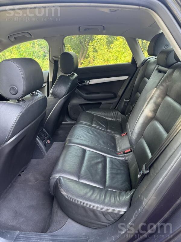 Grey Audi A6 2007 in Kuldiga, with an engine capacity of 2.40 L and mileage of 387 thousand km for 1750 €, photo 10 on AUTOMOTO.COM.LV