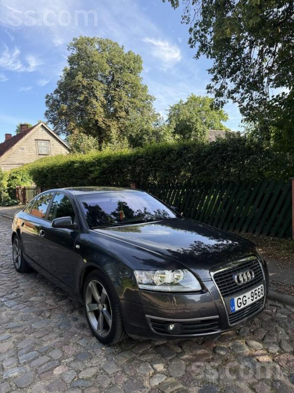 Pelēks Audi A6 2007 Kuldīga, ar dzinēja tilpumu 2.40 L un nobraukumu 387 tūkst. km par 1750 €, foto 1 vietnē AUTOMOTO.COM.LV