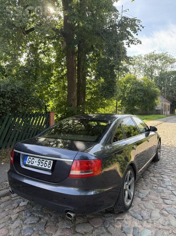Pelēks Audi A6 2007 Kuldīga, ar dzinēja tilpumu 2.40 L un nobraukumu 387 tūkst. km par 1750 €, foto 2 vietnē AUTOMOTO.COM.LV