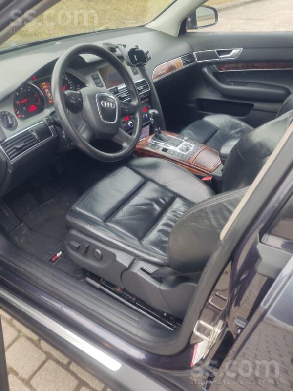 Серый Ауди А6 2007 в Добеле, объемом двигателя 3.00 л и пробегом 296 тыс. км за 2000 €, фото 6 на AUTOMOTO.COM.LV