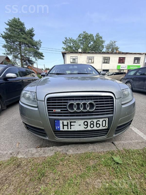 Pelēks Audi A6 2007 Rīga, ar dzinēja tilpumu 2.00 L un nobraukumu 411 tūkst. km par 1050 €, foto 1 vietnē AUTOMOTO.COM.LV