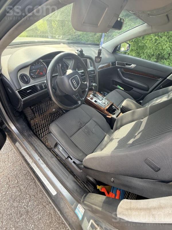 Pelēks Audi A6 2007 Rīga, ar dzinēja tilpumu 2.00 L un nobraukumu 411 tūkst. km par 1050 €, foto 4 vietnē AUTOMOTO.COM.LV