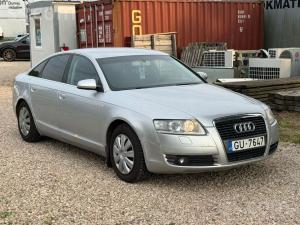 Grey Audi A6 2007 in Riga, with an engine capacity of 2.00 L and mileage of 225 thousand km for 990 €, photo  on AUTOMOTO.COM.LV