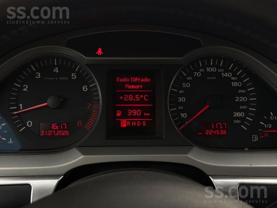 Серый Ауди А6 2007 в Рига, объемом двигателя 2.00 л и пробегом 225 тыс. км за 990 €, фото 12 на AUTOMOTO.COM.LV