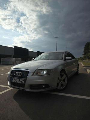 Pelēks Audi A6 2007 Utena, ar dzinēja tilpumu 2.97 L un nobraukumu 265 tūkst. km par 3400 €, foto  vietnē AUTOMOTO.COM.LV