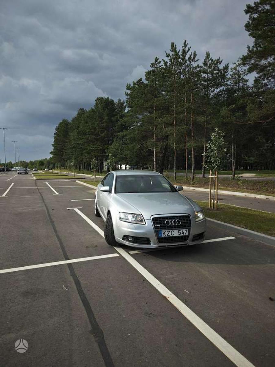 Grey Audi A6 2007 in Utena, with an engine capacity of 2.97 L and mileage of 265 thousand km for 3400 €, photo 3 on AUTOMOTO.COM.LV