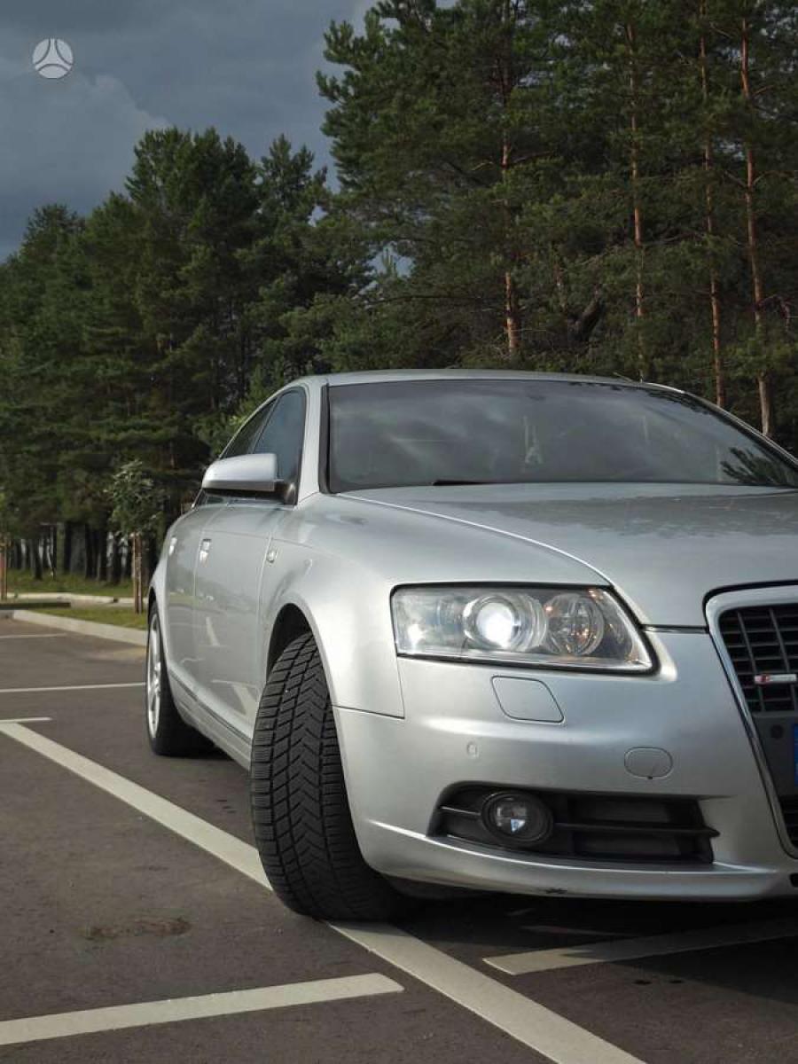 Grey Audi A6 2007 in Utena, with an engine capacity of 2.97 L and mileage of 265 thousand km for 3400 €, photo 4 on AUTOMOTO.COM.LV