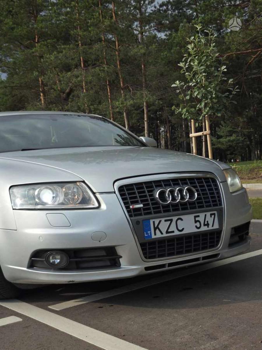 Grey Audi A6 2007 in Utena, with an engine capacity of 2.97 L and mileage of 265 thousand km for 3400 €, photo 5 on AUTOMOTO.COM.LV