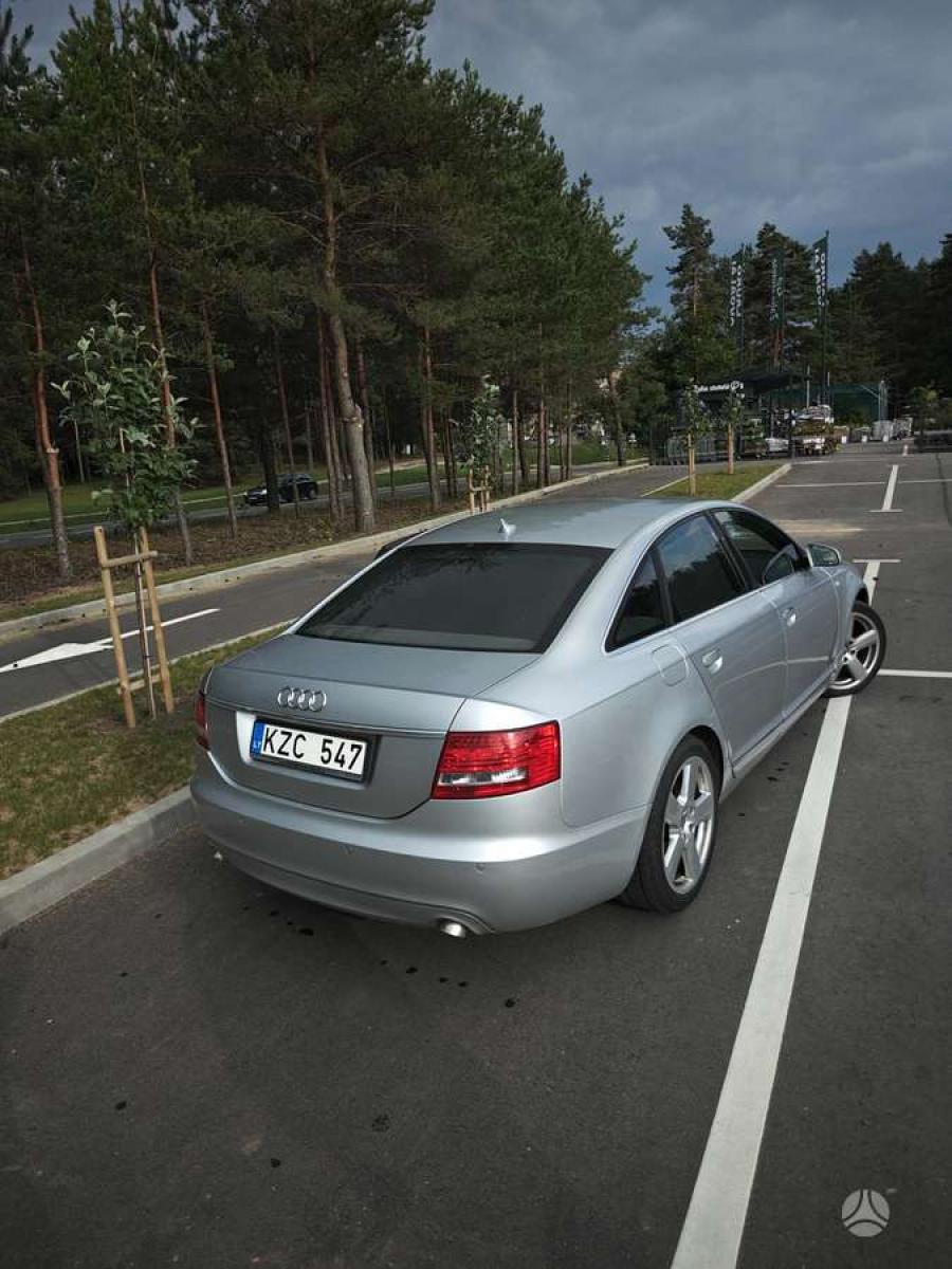 Grey Audi A6 2007 in Utena, with an engine capacity of 2.97 L and mileage of 265 thousand km for 3400 €, photo 6 on AUTOMOTO.COM.LV