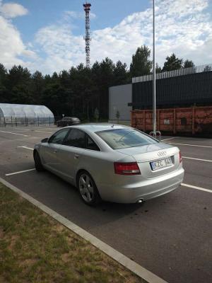 Grey Audi A6 2007 in Utena, with an engine capacity of 2.97 L and mileage of 265 thousand km for 3400 €, photo 8 on AUTOMOTO.COM.LV