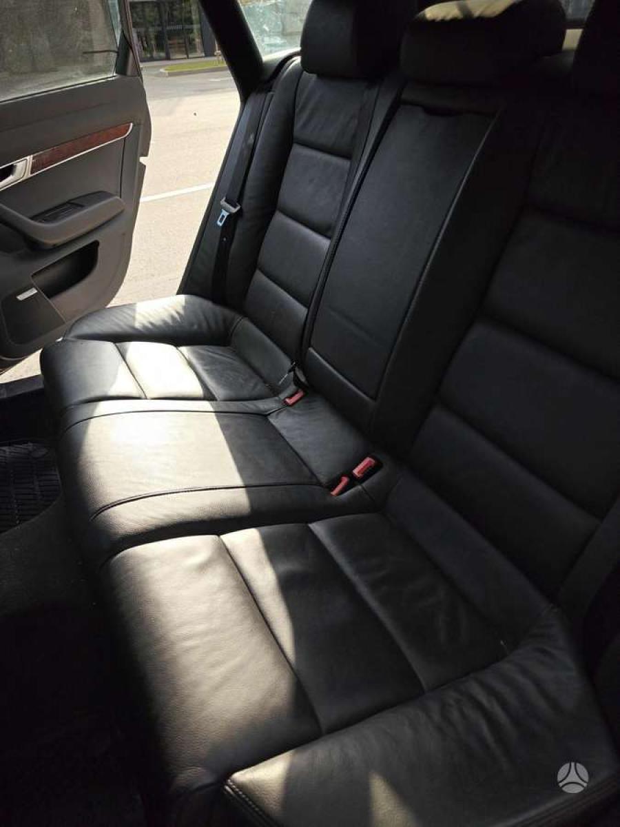 Grey Audi A6 2007 in Utena, with an engine capacity of 2.97 L and mileage of 265 thousand km for 3400 €, photo 13 on AUTOMOTO.COM.LV