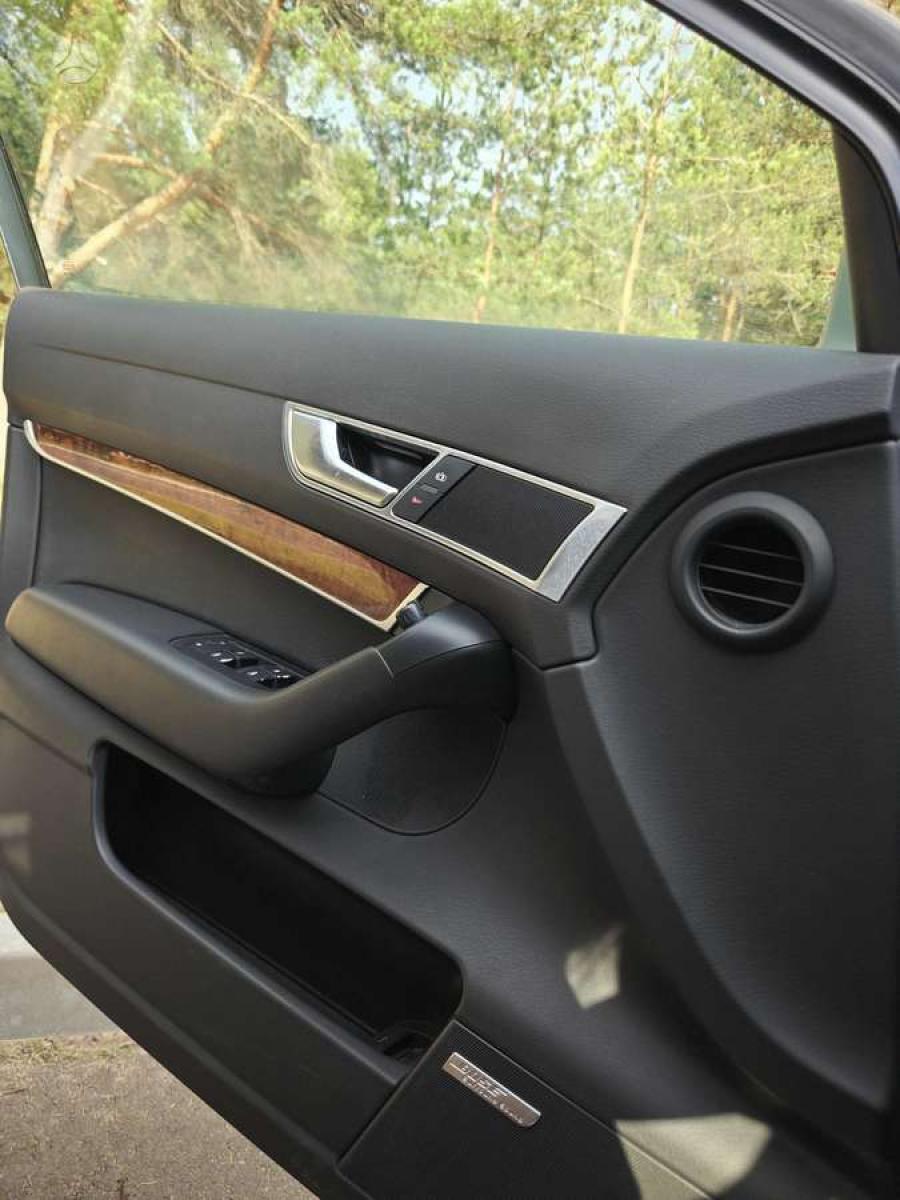 Grey Audi A6 2007 in Utena, with an engine capacity of 2.97 L and mileage of 265 thousand km for 3400 €, photo 16 on AUTOMOTO.COM.LV
