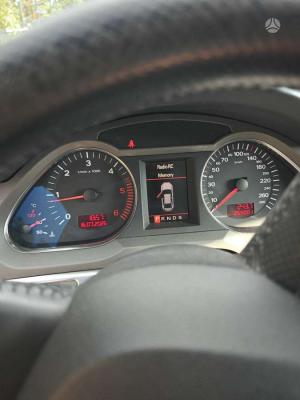 Grey Audi A6 2007 in Utena, with an engine capacity of 2.97 L and mileage of 265 thousand km for 3400 €, photo 17 on AUTOMOTO.COM.LV