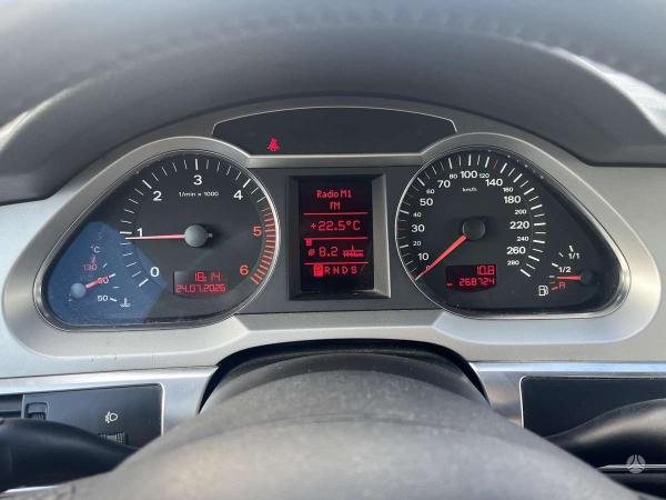 Pelēks Audi A6 2007 Kauņa, ar dzinēja tilpumu 1.97 L un nobraukumu 269 tūkst. km par 2700 €, foto 6 vietnē AUTOMOTO.COM.LV