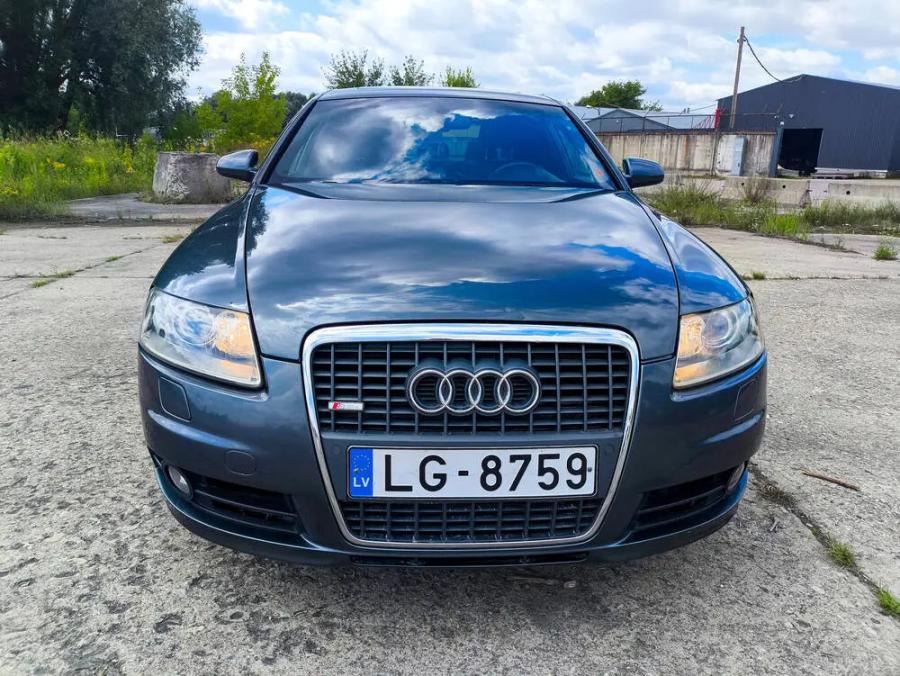 Grey Audi A6 2007 in Riga, with an engine capacity of 3.00 L and mileage of 294 thousand km for 4350 €, photo 3 on AUTOMOTO.COM.LV