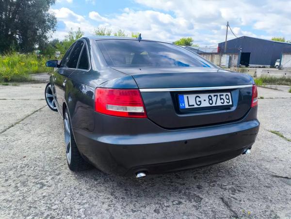 Pelēks Audi A6 2007 Rīga, ar dzinēja tilpumu 3.00 L un nobraukumu 294 tūkst. km par 4350 €, foto 10 vietnē AUTOMOTO.COM.LV