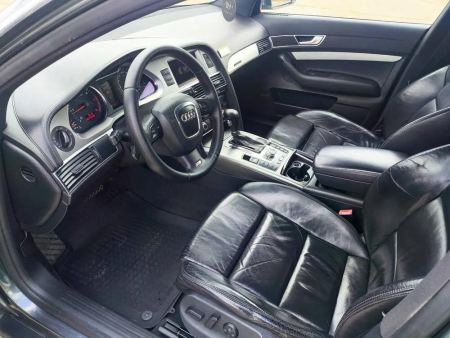 Grey Audi A6 2007 in Riga, with an engine capacity of 3.00 L and mileage of 294 thousand km for 4350 €, photo 14 on AUTOMOTO.COM.LV