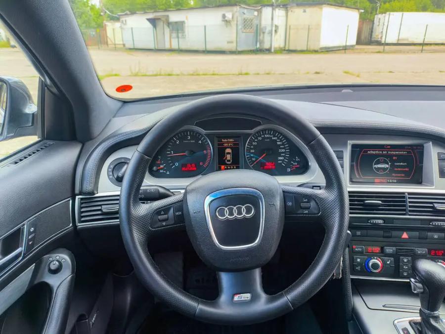 Grey Audi A6 2007 in Riga, with an engine capacity of 3.00 L and mileage of 294 thousand km for 4350 €, photo 26 on AUTOMOTO.COM.LV