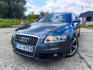 Серый Ауди А6 2007 в Рига, объемом двигателя 3.00 л и пробегом 294 тыс. км за 4350 €, фото  на AUTOMOTO.COM.LV