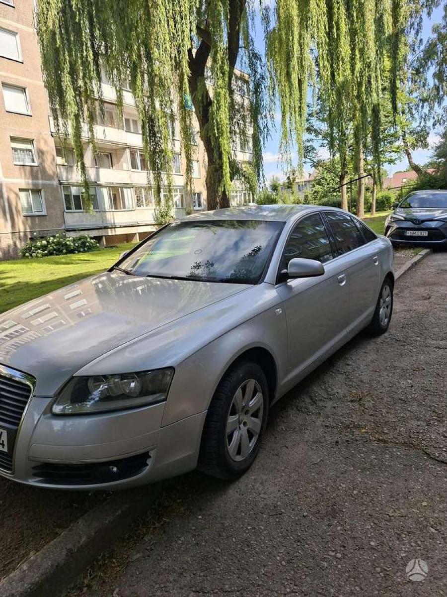 Grey Audi A6 2007 in Kaunas, with an engine capacity of 2.70 L and mileage of 430 thousand km for 2600 €, photo 1 on AUTOMOTO.COM.LV