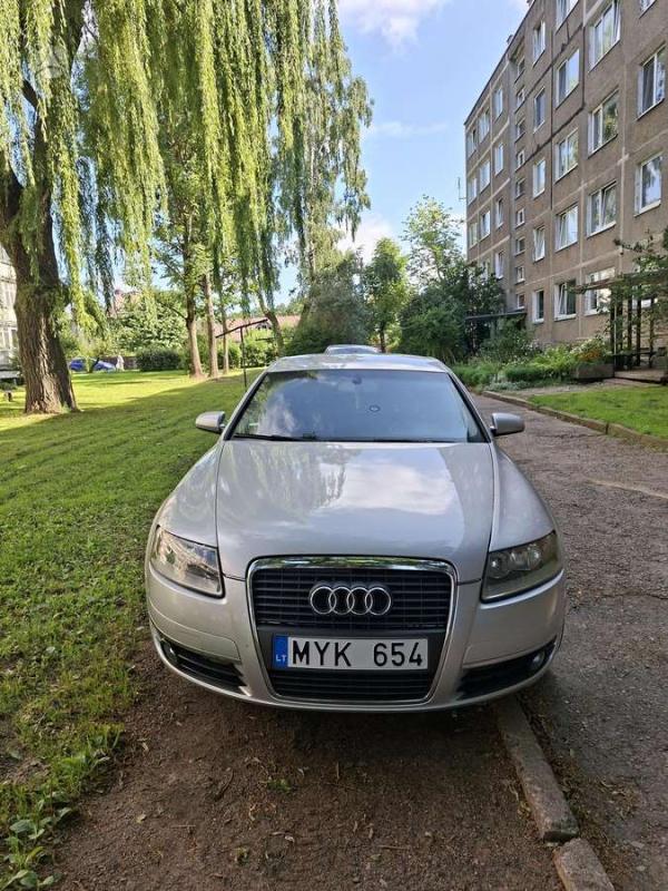 Серый Ауди А6 2007 в Каунас, объемом двигателя 2.70 л и пробегом 430 тыс. км за 2600 €, фото 2 на AUTOMOTO.COM.LV