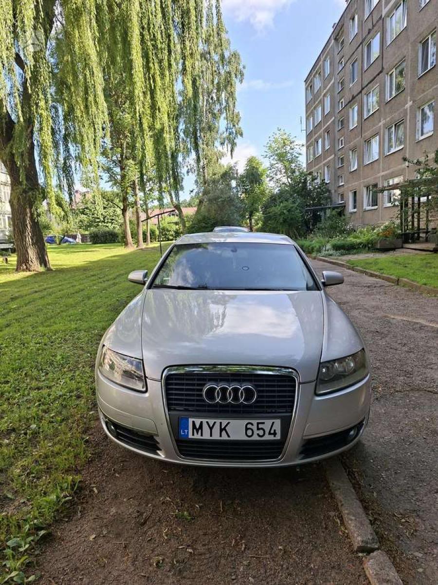 Grey Audi A6 2007 in Kaunas, with an engine capacity of 2.70 L and mileage of 430 thousand km for 2600 €, photo 3 on AUTOMOTO.COM.LV