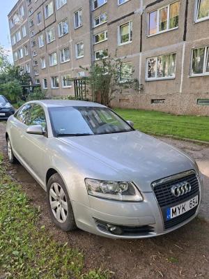 Grey Audi A6 2007 in Kaunas, with an engine capacity of 2.70 L and mileage of 430 thousand km for 2600 €, photo 4 on AUTOMOTO.COM.LV