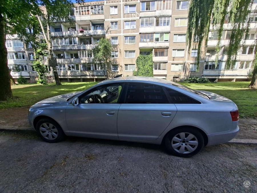 Grey Audi A6 2007 in Kaunas, with an engine capacity of 2.70 L and mileage of 430 thousand km for 2600 €, photo 10 on AUTOMOTO.COM.LV