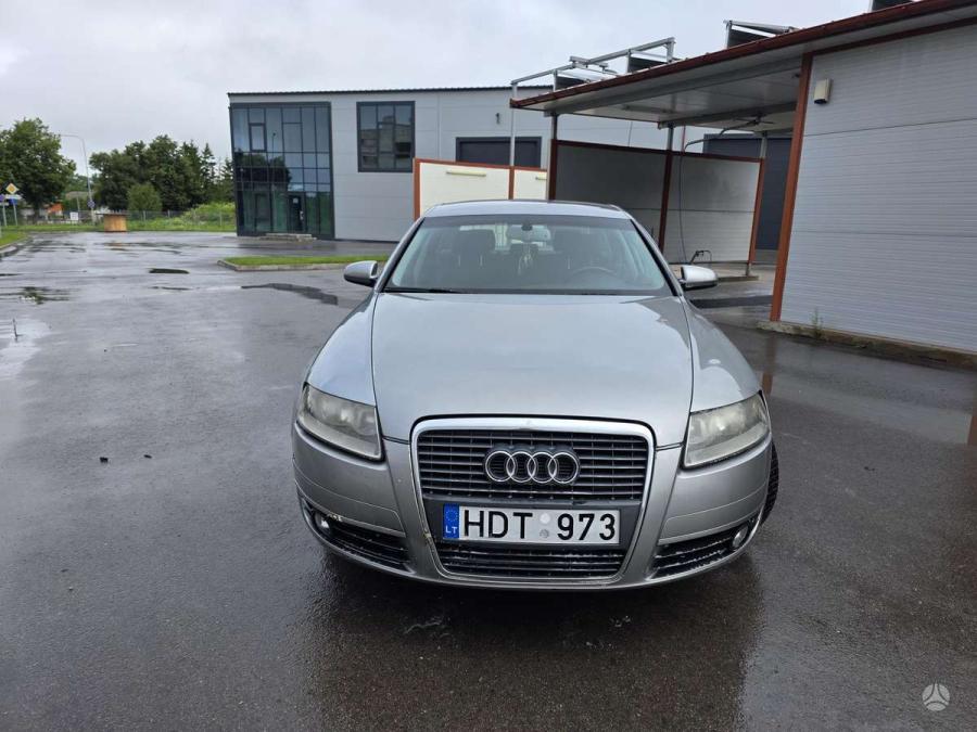 Grey Audi A6 2007 in Kretinga, with an engine capacity of 1.97 L and mileage of 397 thousand km for 1600 €, photo 3 on AUTOMOTO.COM.LV