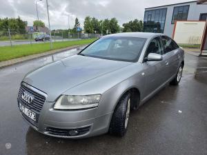 Grey Audi A6 2007 in Kretinga, with an engine capacity of 1.97 L and mileage of 397 thousand km for 1600 €, photo 7 on AUTOMOTO.COM.LV