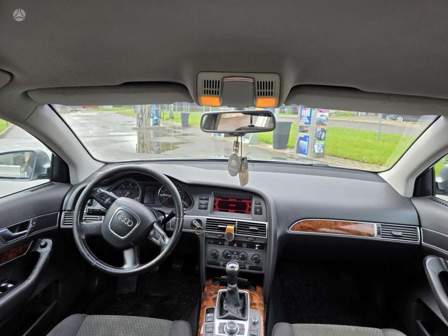 Grey Audi A6 2007 in Kretinga, with an engine capacity of 1.97 L and mileage of 397 thousand km for 1600 €, photo 8 on AUTOMOTO.COM.LV