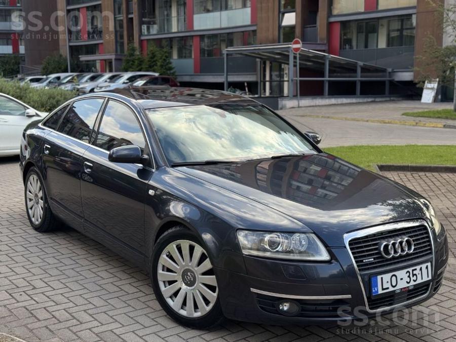 Pelēks Audi A6 2007 Rīga, ar dzinēja tilpumu 3.00 L un nobraukumu 297 tūkst. km par 3390 €, foto 1 vietnē AUTOMOTO.COM.LV