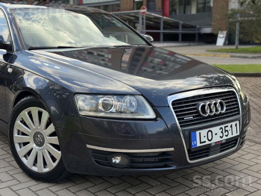 Pelēks Audi A6 2007 Rīga, ar dzinēja tilpumu 3.00 L un nobraukumu 297 tūkst. km par 3390 €, foto 3 vietnē AUTOMOTO.COM.LV