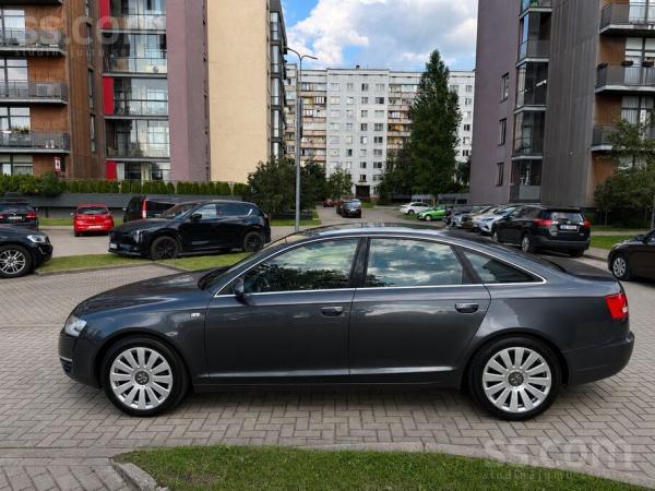 Pelēks Audi A6 2007 Rīga, ar dzinēja tilpumu 3.00 L un nobraukumu 297 tūkst. km par 3390 €, foto 4 vietnē AUTOMOTO.COM.LV