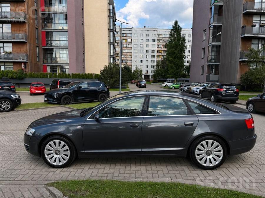 Pelēks Audi A6 2007 Rīga, ar dzinēja tilpumu 3.00 L un nobraukumu 297 tūkst. km par 3390 €, foto 5 vietnē AUTOMOTO.COM.LV
