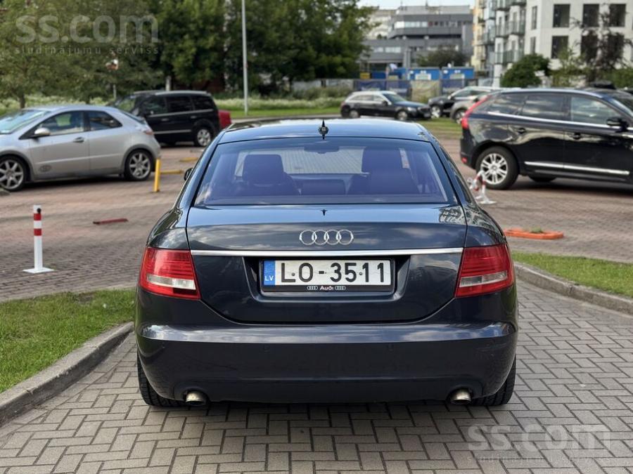 Pelēks Audi A6 2007 Rīga, ar dzinēja tilpumu 3.00 L un nobraukumu 297 tūkst. km par 3390 €, foto 6 vietnē AUTOMOTO.COM.LV