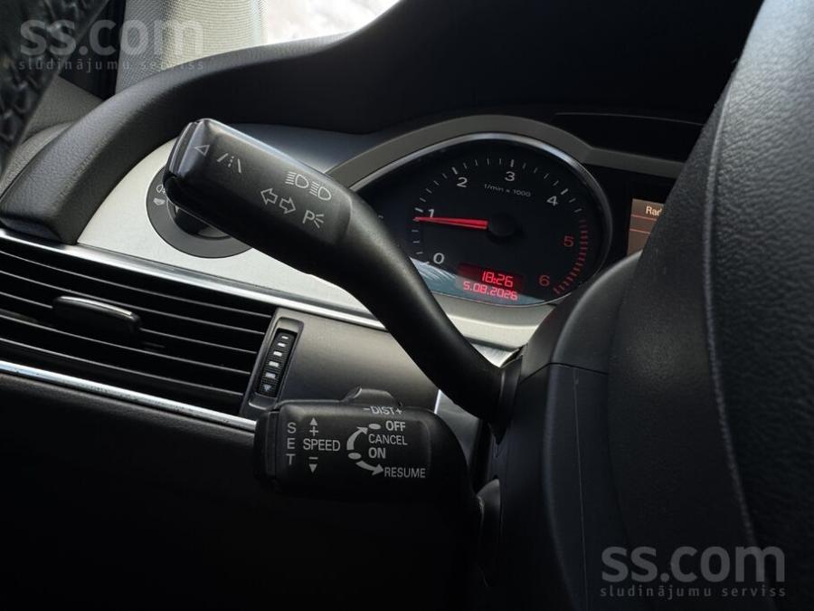 Pelēks Audi A6 2007 Rīga, ar dzinēja tilpumu 3.00 L un nobraukumu 297 tūkst. km par 3390 €, foto 28 vietnē AUTOMOTO.COM.LV