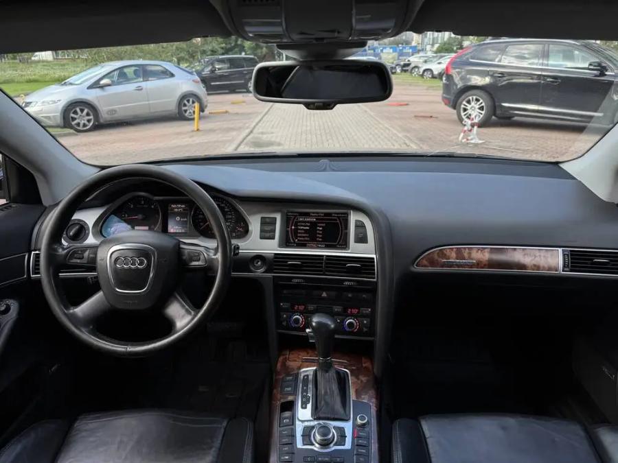 Grey Audi A6 2007 in Riga, with an engine capacity of 3.00 L and mileage of 297 thousand km for 3390 €, photo 11 on AUTOMOTO.COM.LV