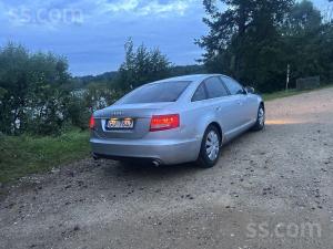 Grey Audi A6 2007 in Rezekne, with an engine capacity of 2.00 L and mileage of 223 thousand km for 850 €, photo  on AUTOMOTO.COM.LV