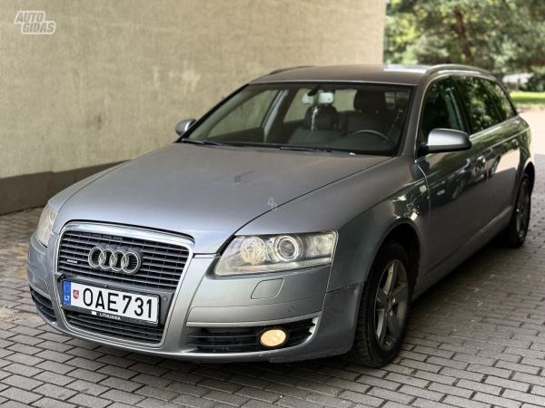 Pelēks Audi A6 2007 Viļņa, ar dzinēja tilpumu 3.00 L un nobraukumu 423 tūkst. km par 1495 €, foto 1 vietnē AUTOMOTO.COM.LV