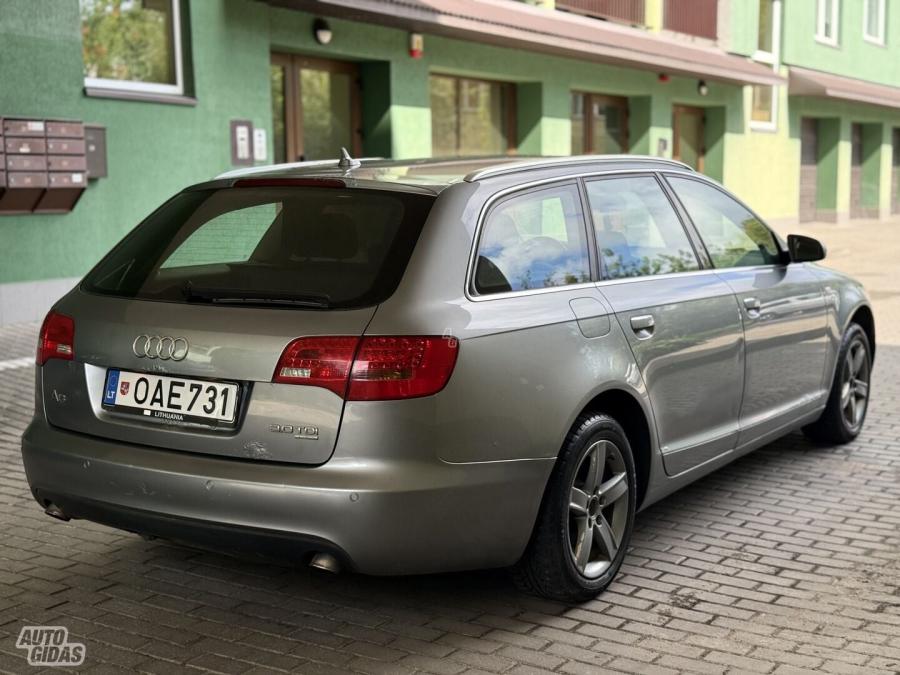 Pelēks Audi A6 2007 Viļņa, ar dzinēja tilpumu 3.00 L un nobraukumu 423 tūkst. km par 1495 €, foto 4 vietnē AUTOMOTO.COM.LV