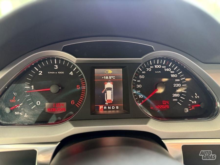 Pelēks Audi A6 2007 Viļņa, ar dzinēja tilpumu 3.00 L un nobraukumu 423 tūkst. km par 1495 €, foto 8 vietnē AUTOMOTO.COM.LV