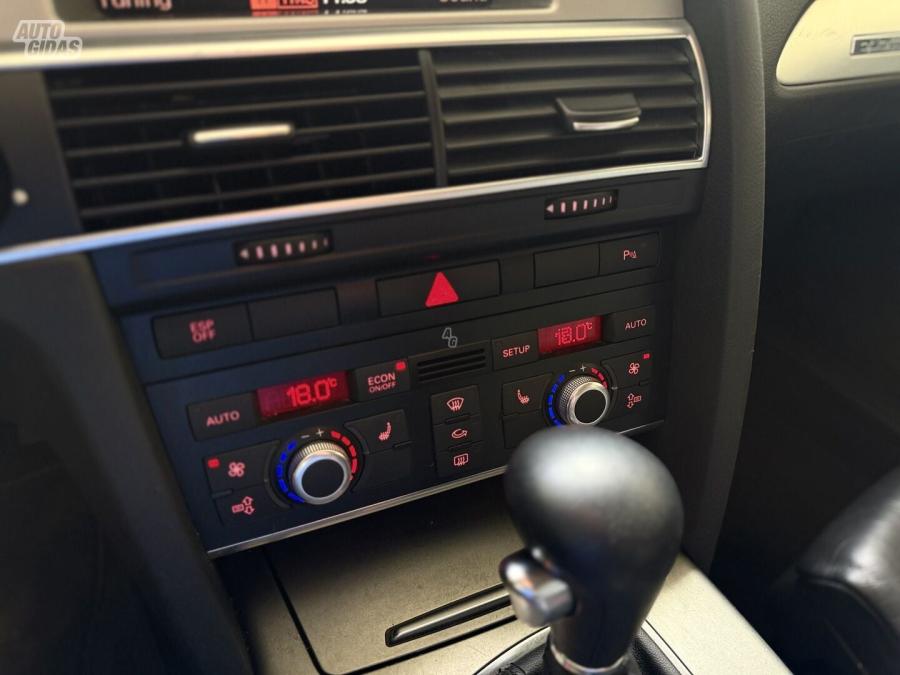Pelēks Audi A6 2007 Viļņa, ar dzinēja tilpumu 3.00 L un nobraukumu 423 tūkst. km par 1495 €, foto 9 vietnē AUTOMOTO.COM.LV